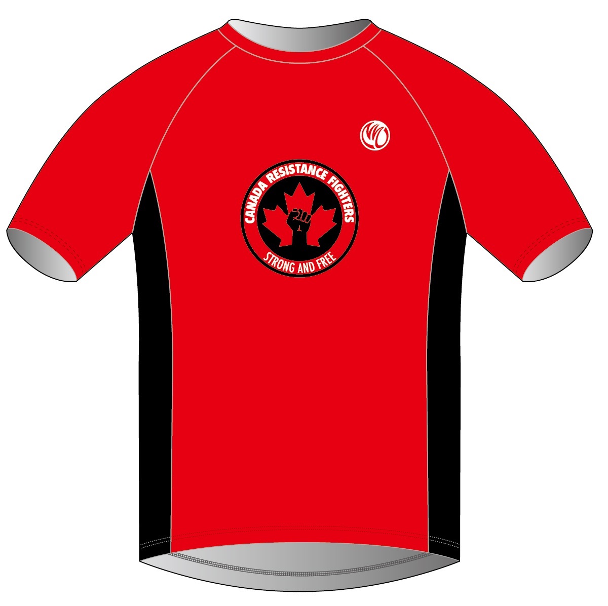 Canada-Proud Short Sleeve Running Shirt (Quick-dry Star) 03 ...